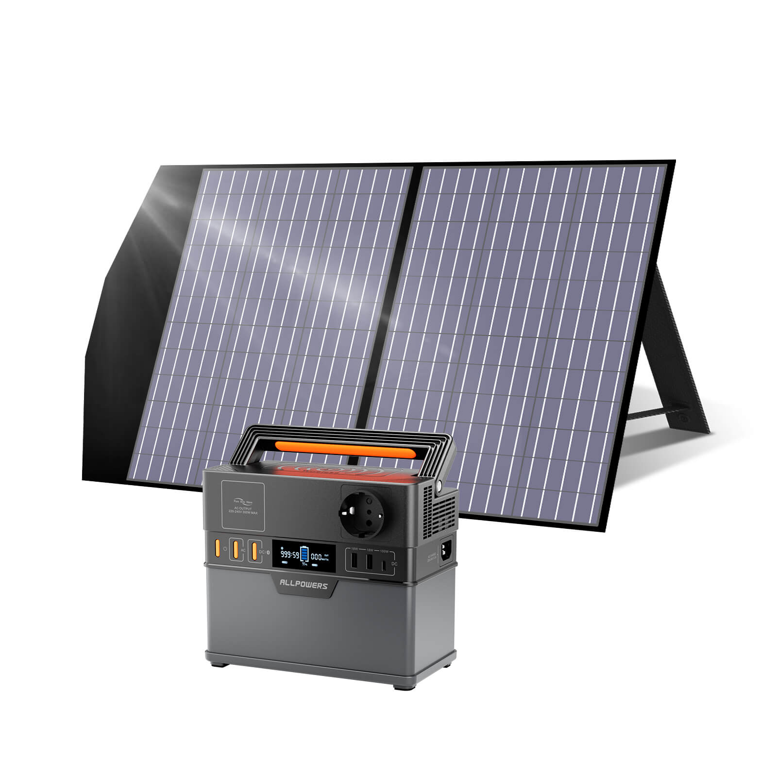 ALLPOWERS S300 Solar Generator Kit 300W - Portable Power Station