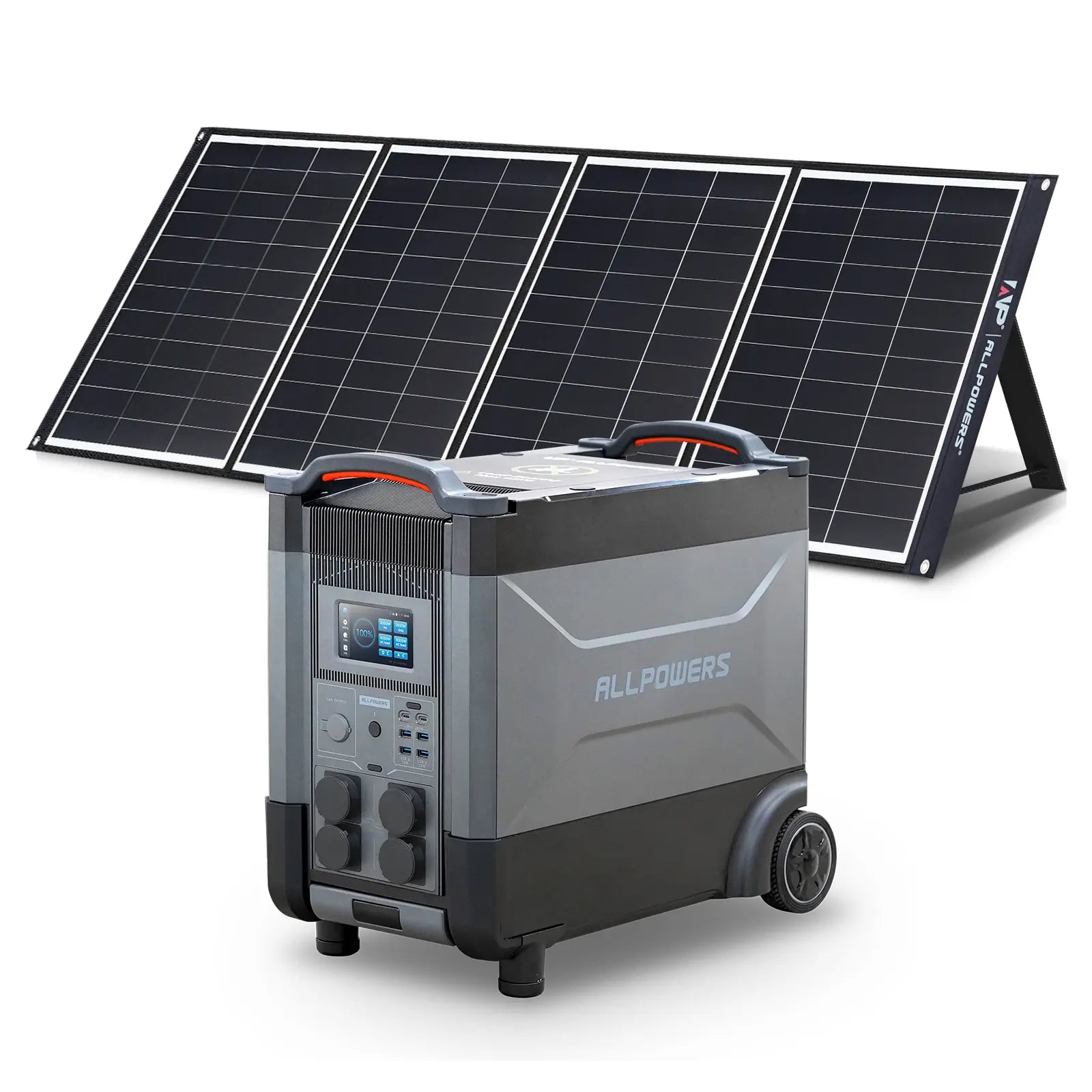 ALLPOWERS Solar Generator Kit 4000W (R4000 + SP035 200W Solar Panel)